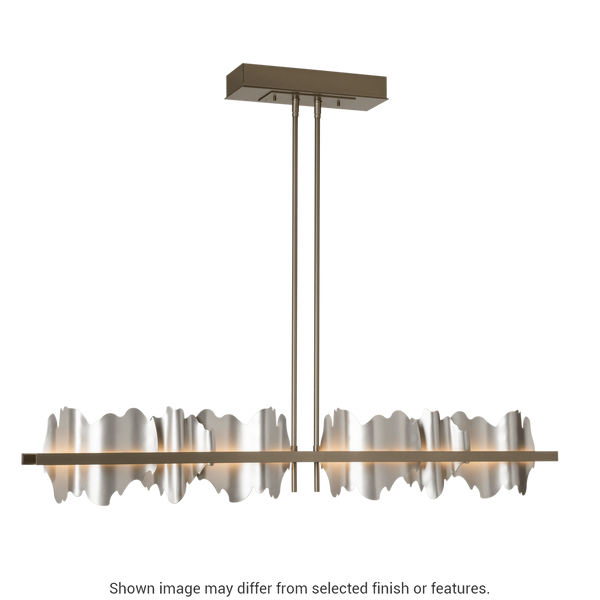 Hildene Large LED Pendant - White – Afterimage Lighting
