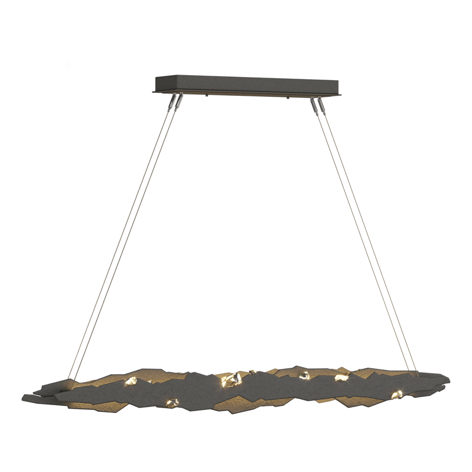 Trove LED Pendant - Natural Iron by Hubbardton Forge – Afterimage Lighting